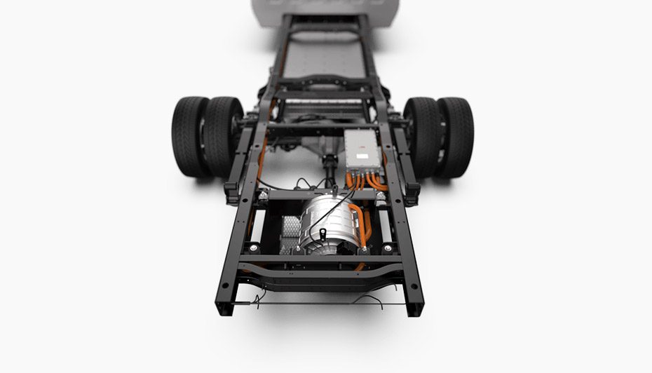 Optimal EV E1 Battery-Electric Cutaway Chassis - City-View