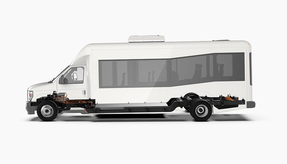Optimal EV S1 Low Floor Electric Shuttle Bus - City-View